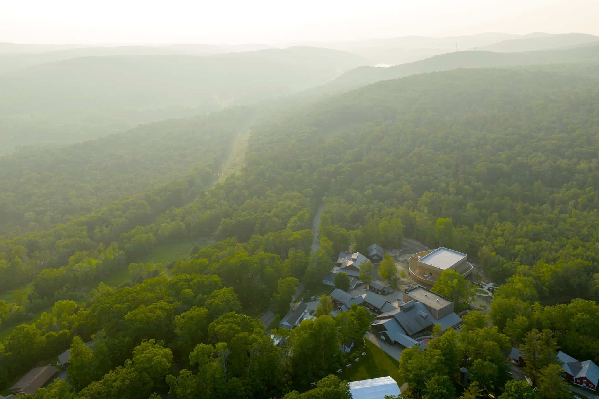 The Doris Duke Theatre Landscape at Jacob's Pillow - Marvel