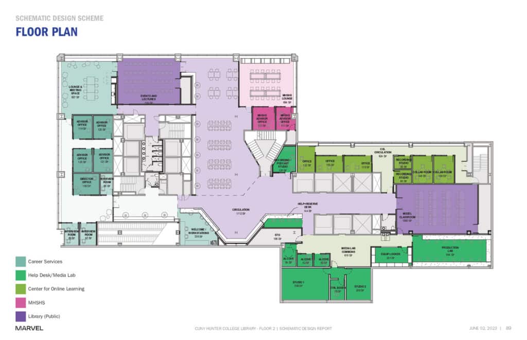 Hunter College Library Renovation | Marvel