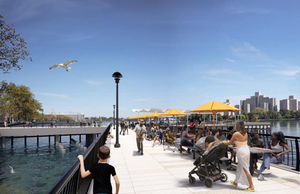 107th St. Pier, Bobby Wagner Walk - Marvel